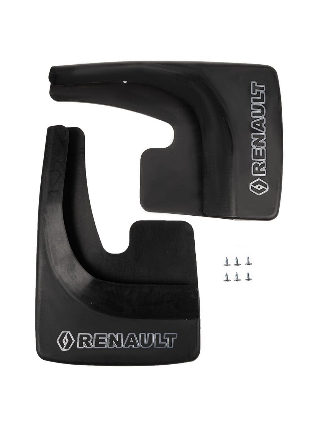 Брызговики универсальные RENAULT "SKYWAY" (2 шт.) черный