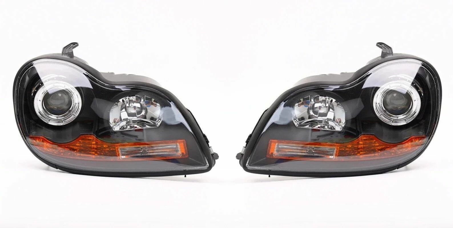 1 пара Для Geely CK 2005-2013 фары в сборе фара со вставной частью