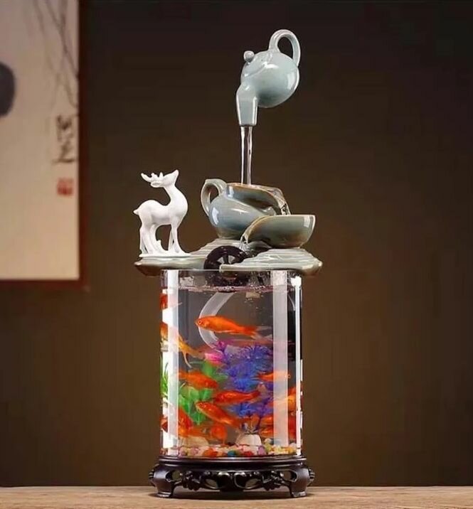 Аквариум с тумбой