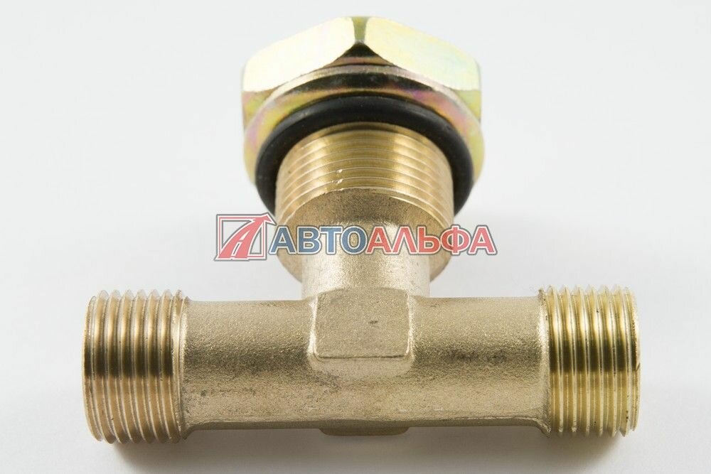 Тройник М18хМ22хМ18 в сборе КАМАЗ