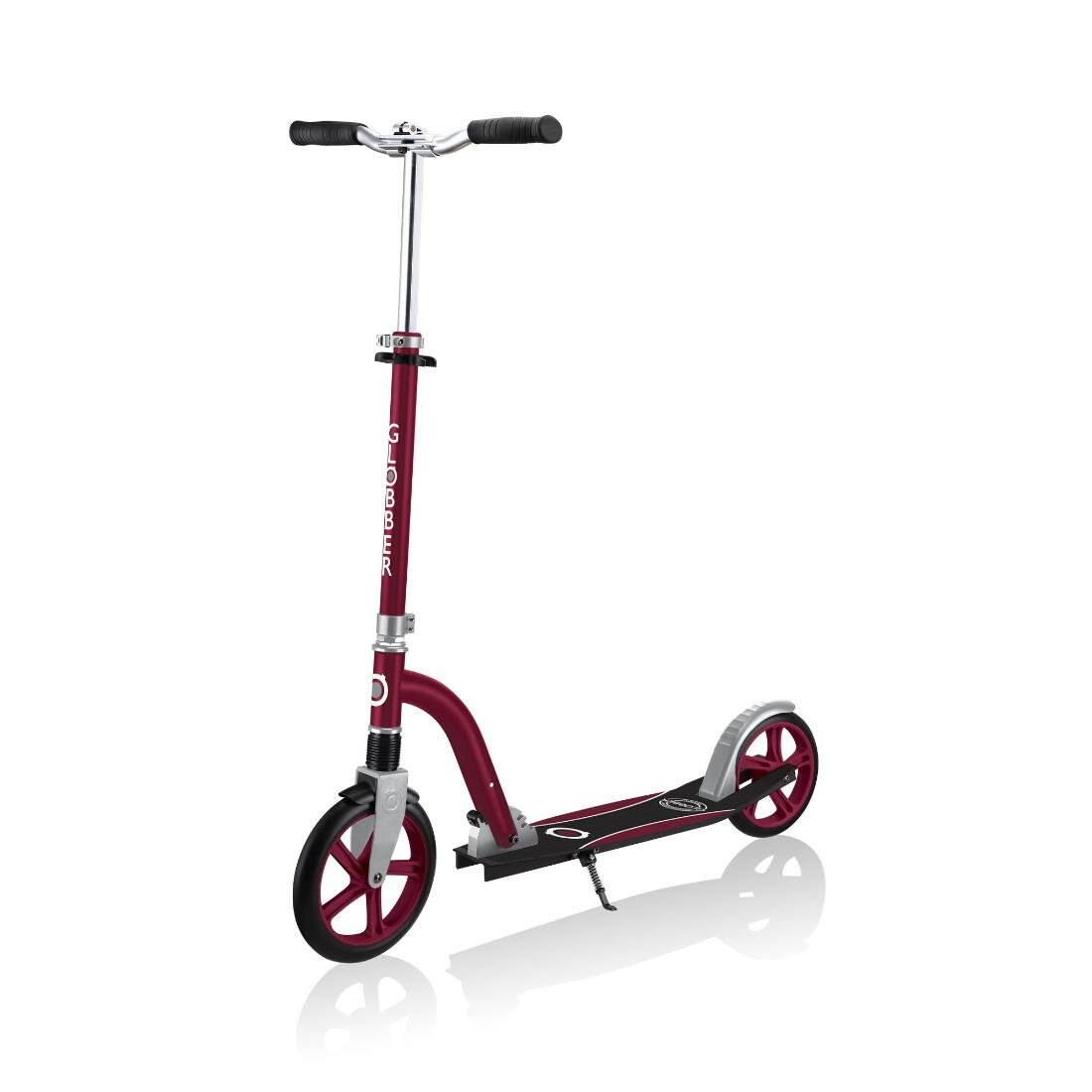 Взрослый Самокат "Globber NL 230-205 Duo", до 100кг, складной - Red