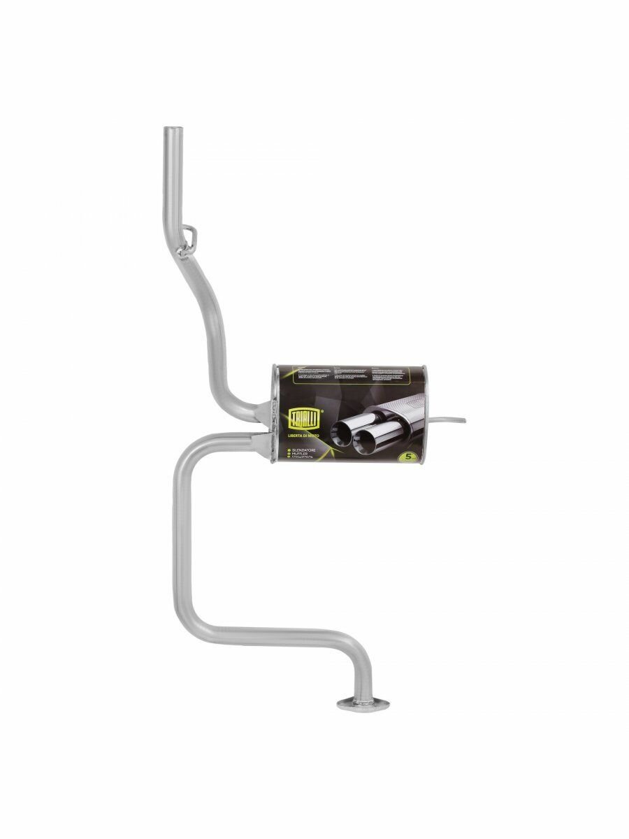 Глушитель для а/м Daewoo Matiz, основной (длинная труба), TRIALLI EMM0502