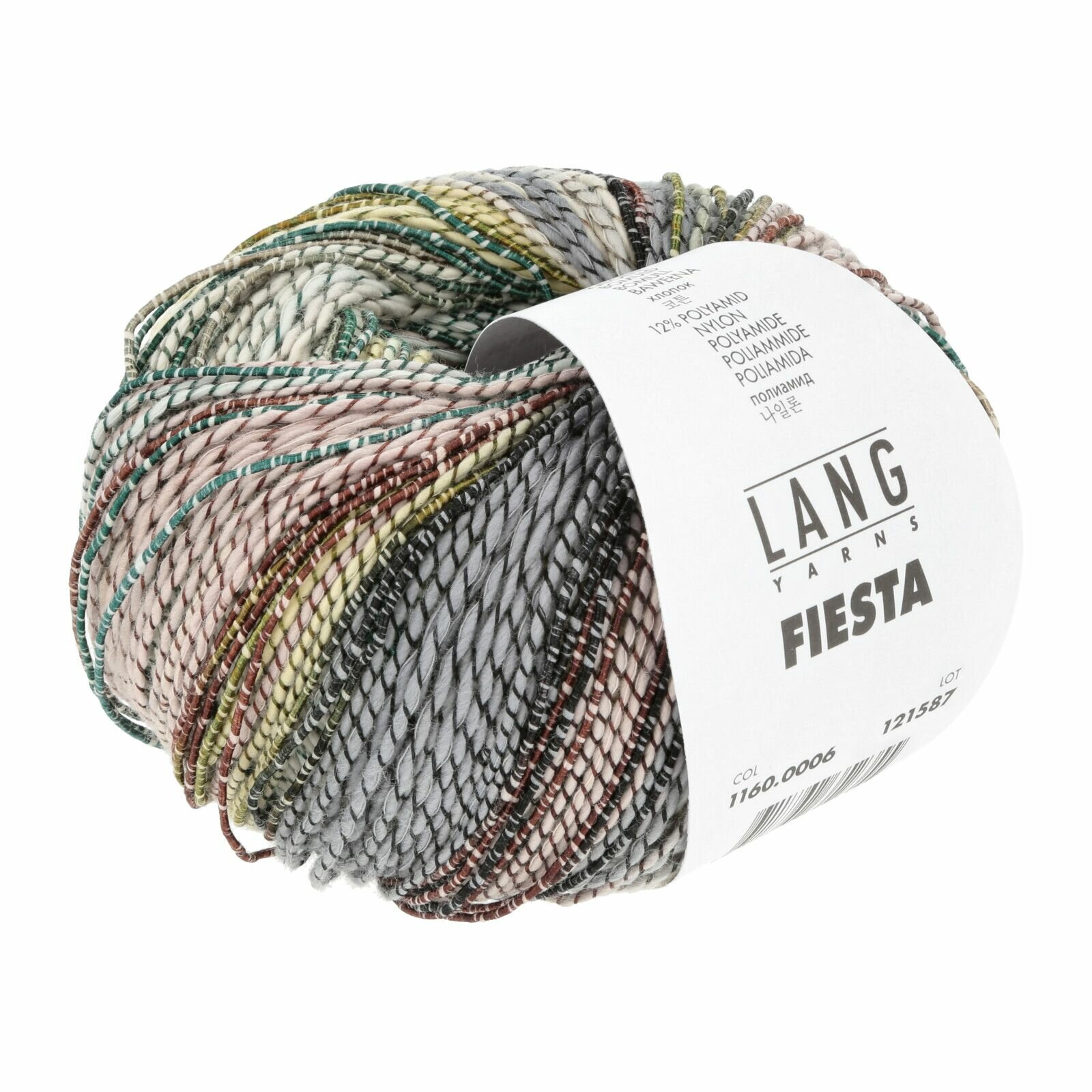 Пряжа для вязания Lang Yarns Fiesta (1160.0006) 1 моток