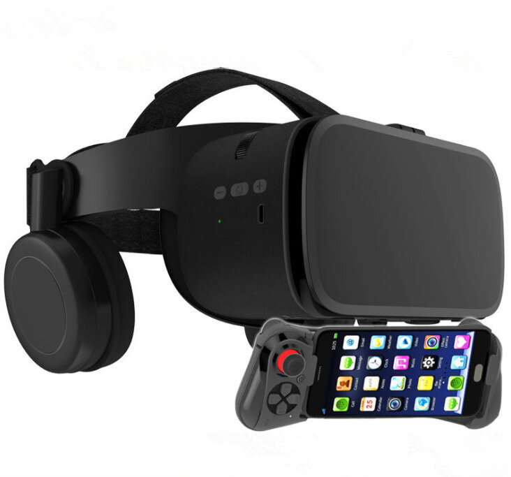 BOBOVR Z6 Upgrade 3D Glasses VR Гарнитура + игровая ручка 058 чернить -JU