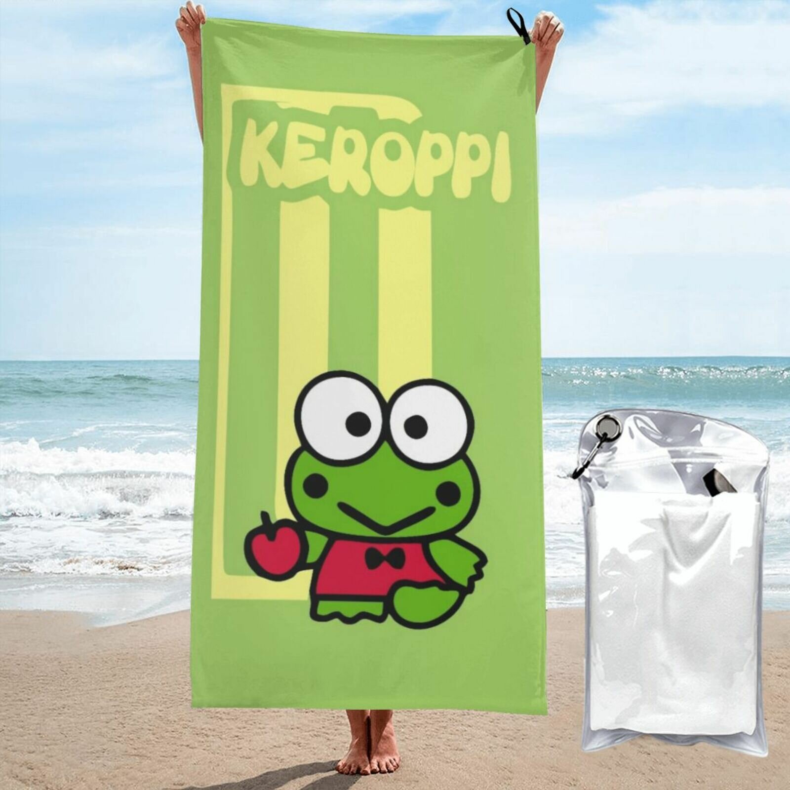 Быстровысыхающее полотенце Kero Keroppi