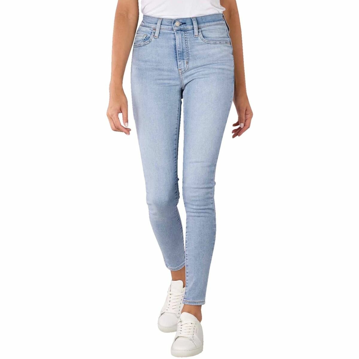 Джинсы скинни 720 HIRISE SUPER SKINNY LIGHT INDIGO - WORN IN 