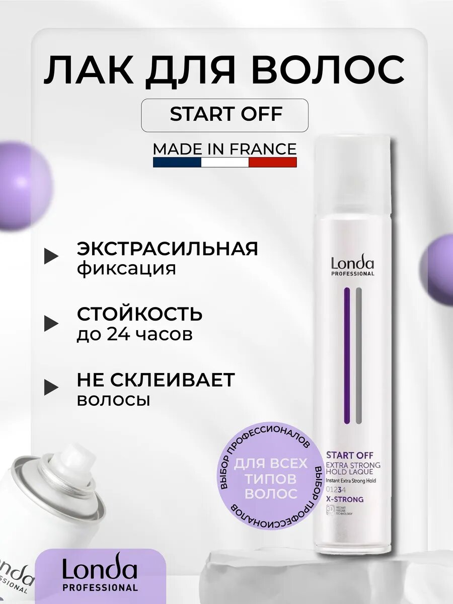 Londa Professional Лак для волос Start Off, экстрасильная фиксация, 500 мл