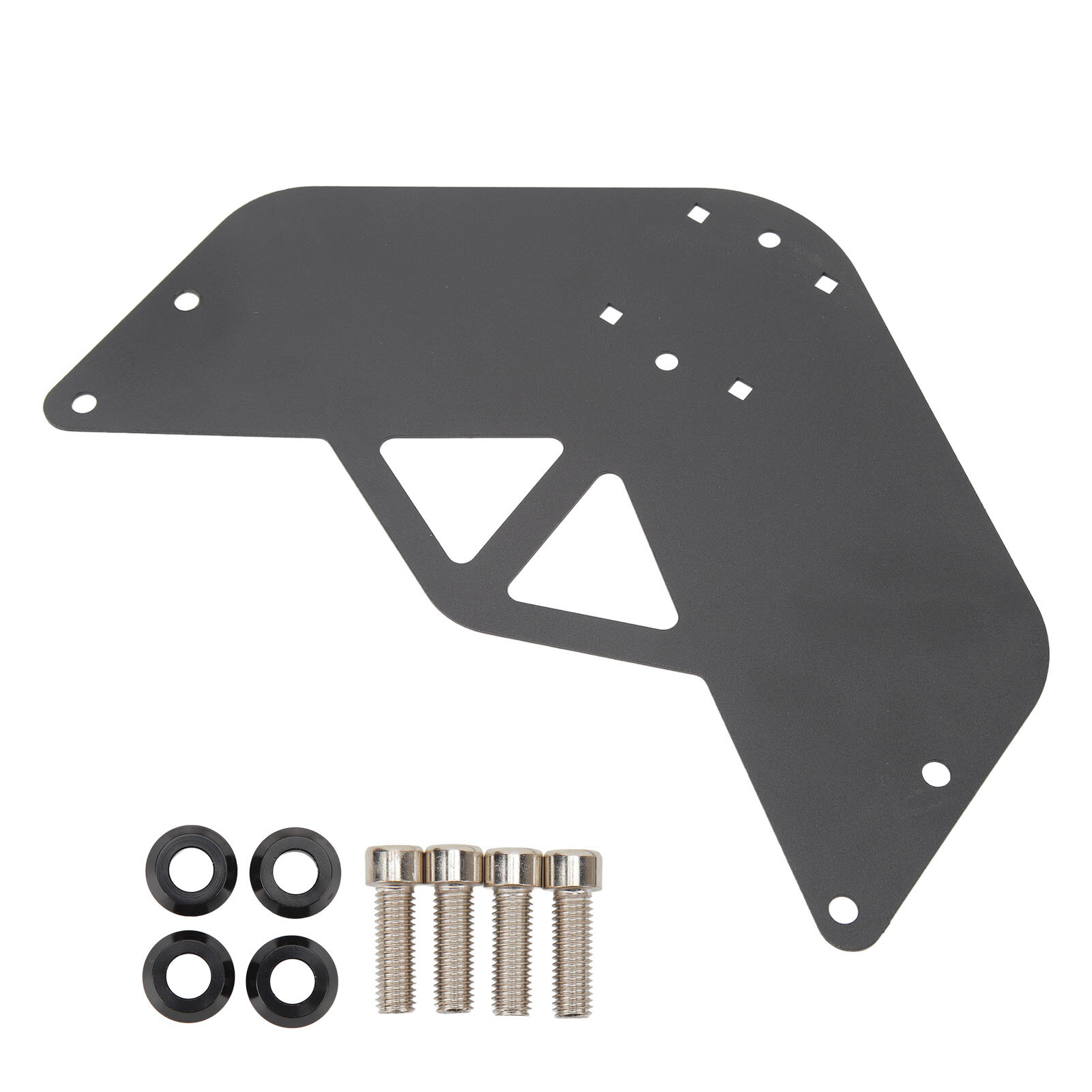 Кронштейн крепления петли лючка топливного бака, комплект из нержавеющей стали для замены крепления бензобака Wrangler JK JKU JL JLU