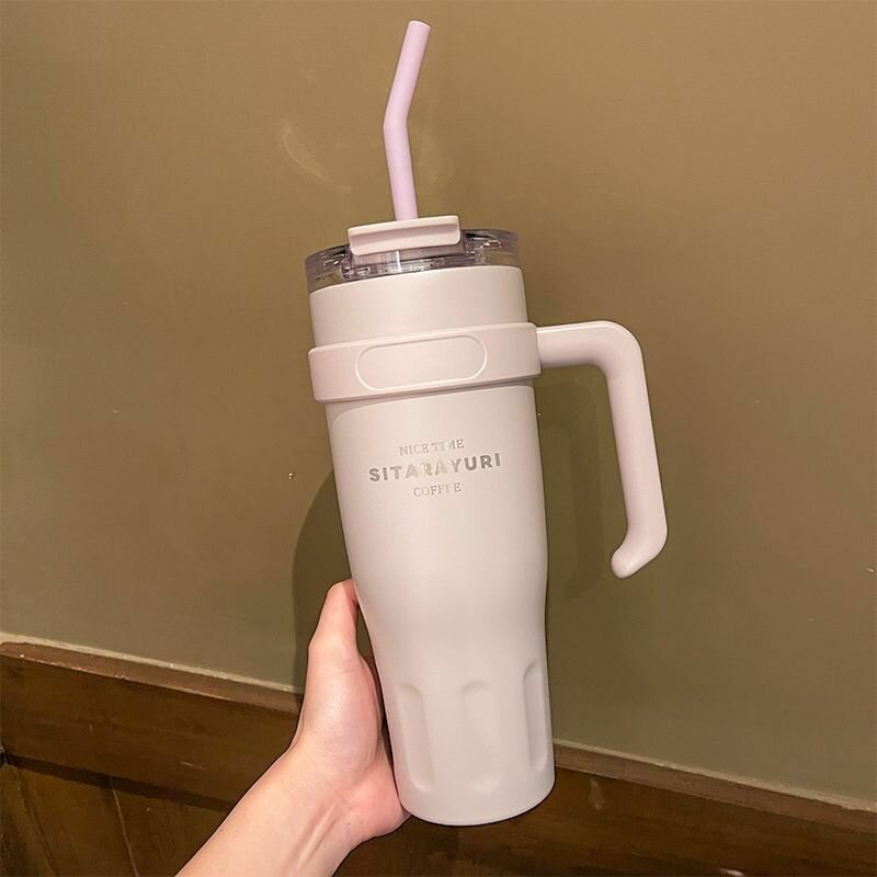 2024 новый термос для воды, большая емкость, нержавеющая сталь 304, для мужчин и женщин, автомобильные переносные чашки, высокая стоимость