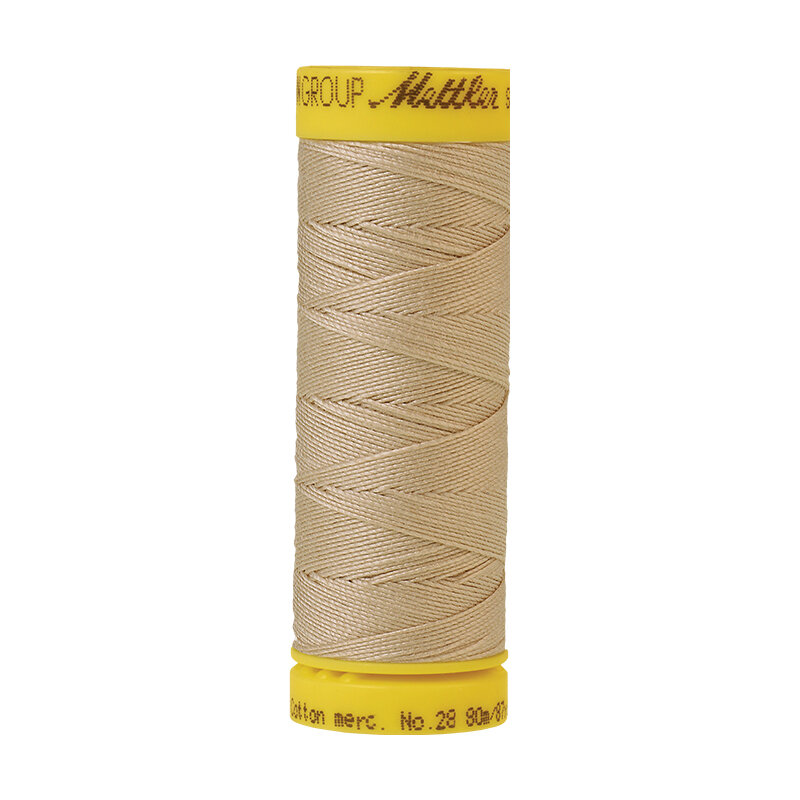 Нить хлопок отделочная SILK-FINISH COTTON №28 245 м Amann Group 9129-1000