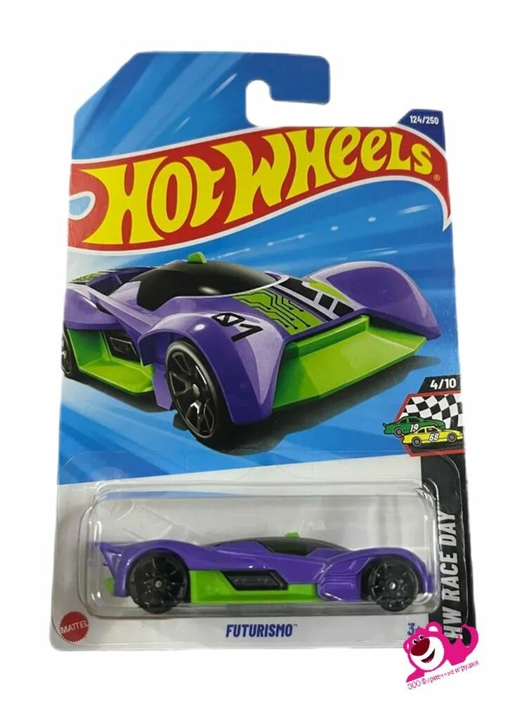 Машинка Mattel Hot Wheels 2025K C4982 Futurismo (Purple)