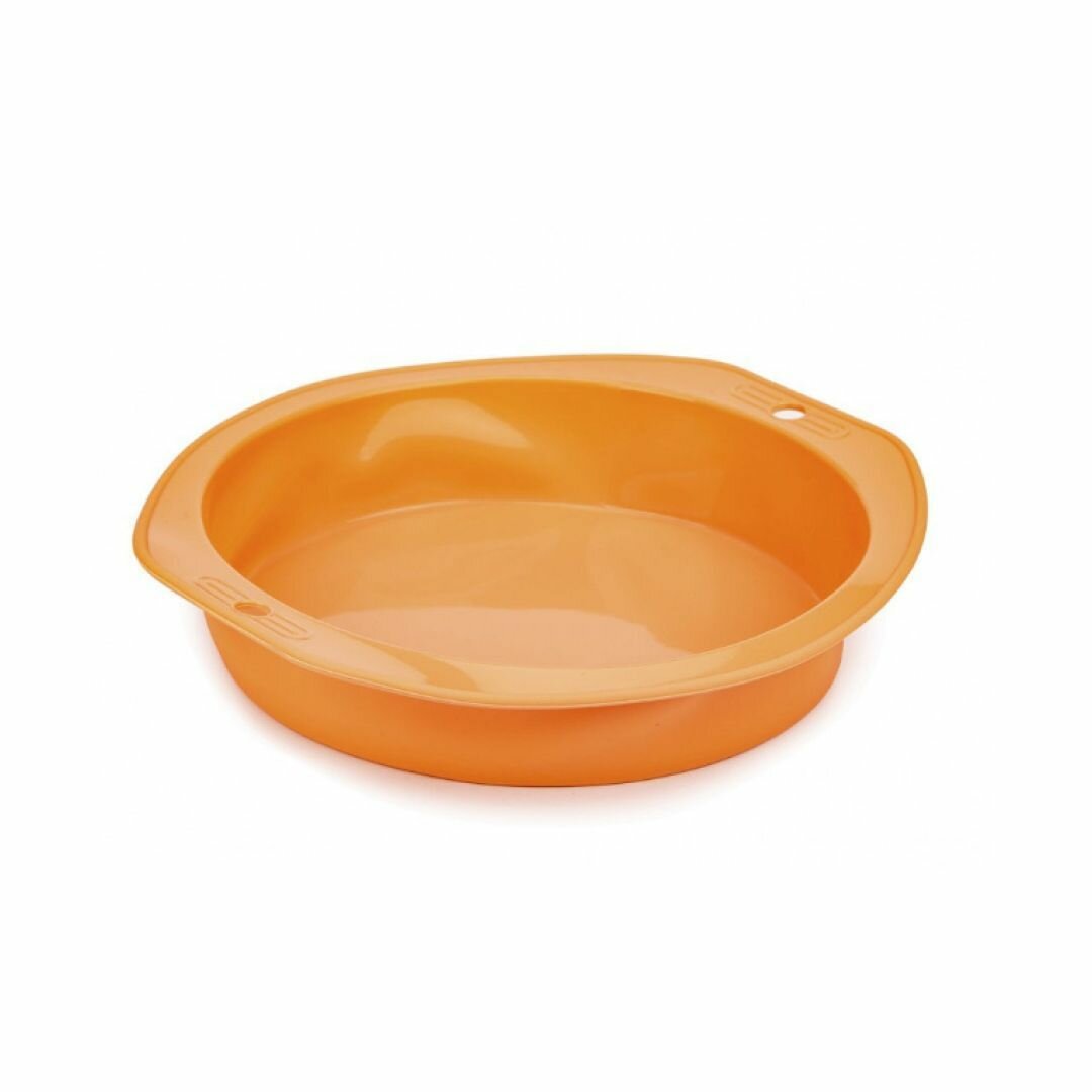 Форма для пирога APRICOT круглая с волнистым краем Силикон Диаметр-27см Для выпечки запекания
