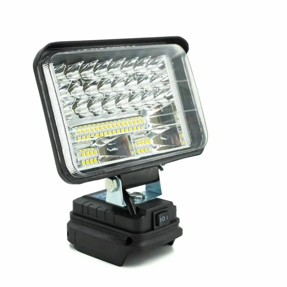 Светодиодный аккумуляторный фонарь с вращением 360 градусов, 48 светодиодов, 2 режима яркости, для строительства, ремонта, кемпинга и дома