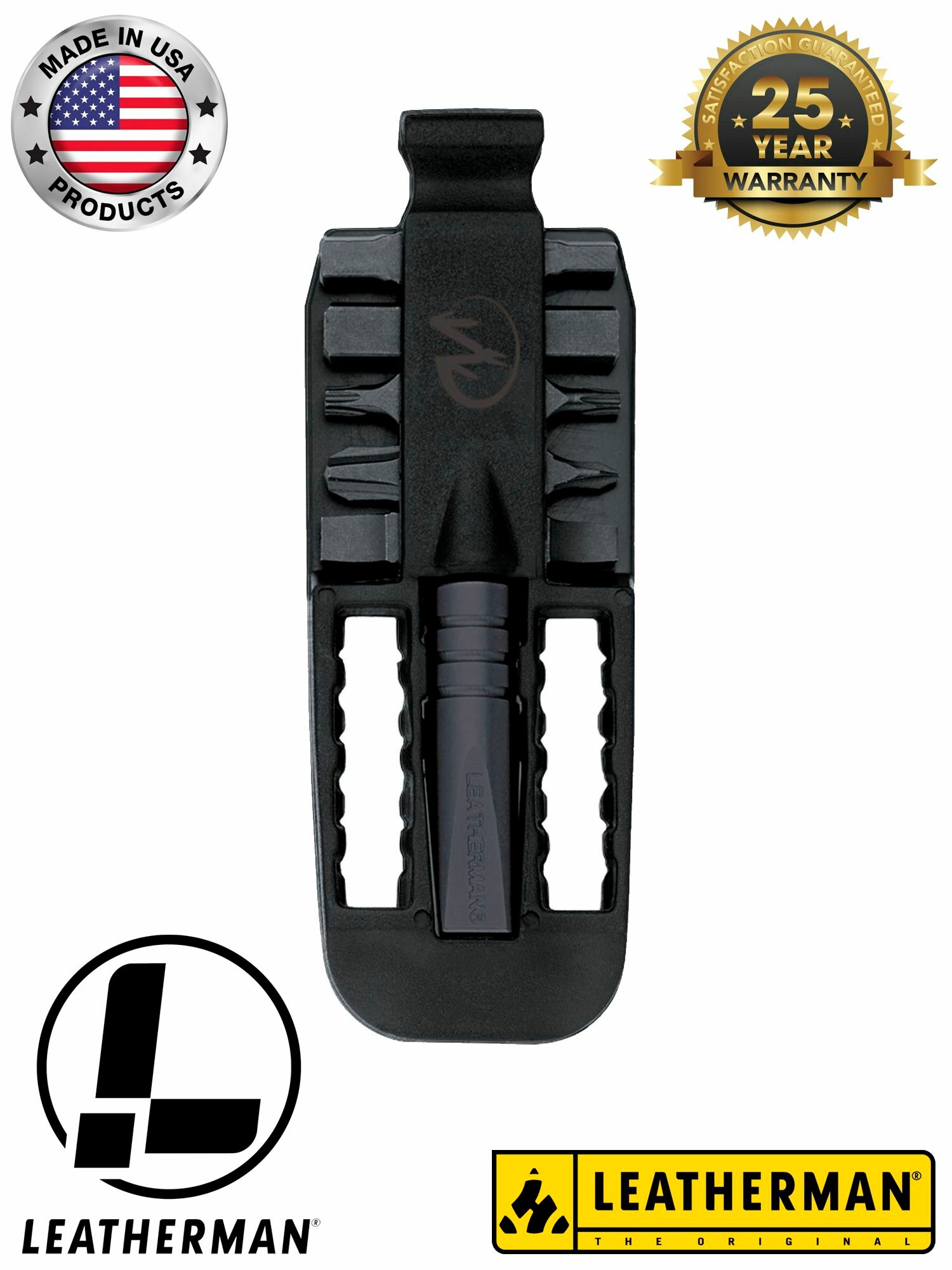 Leatherman (931013) Набор бит Removable Bit Driver-Black/Pkg