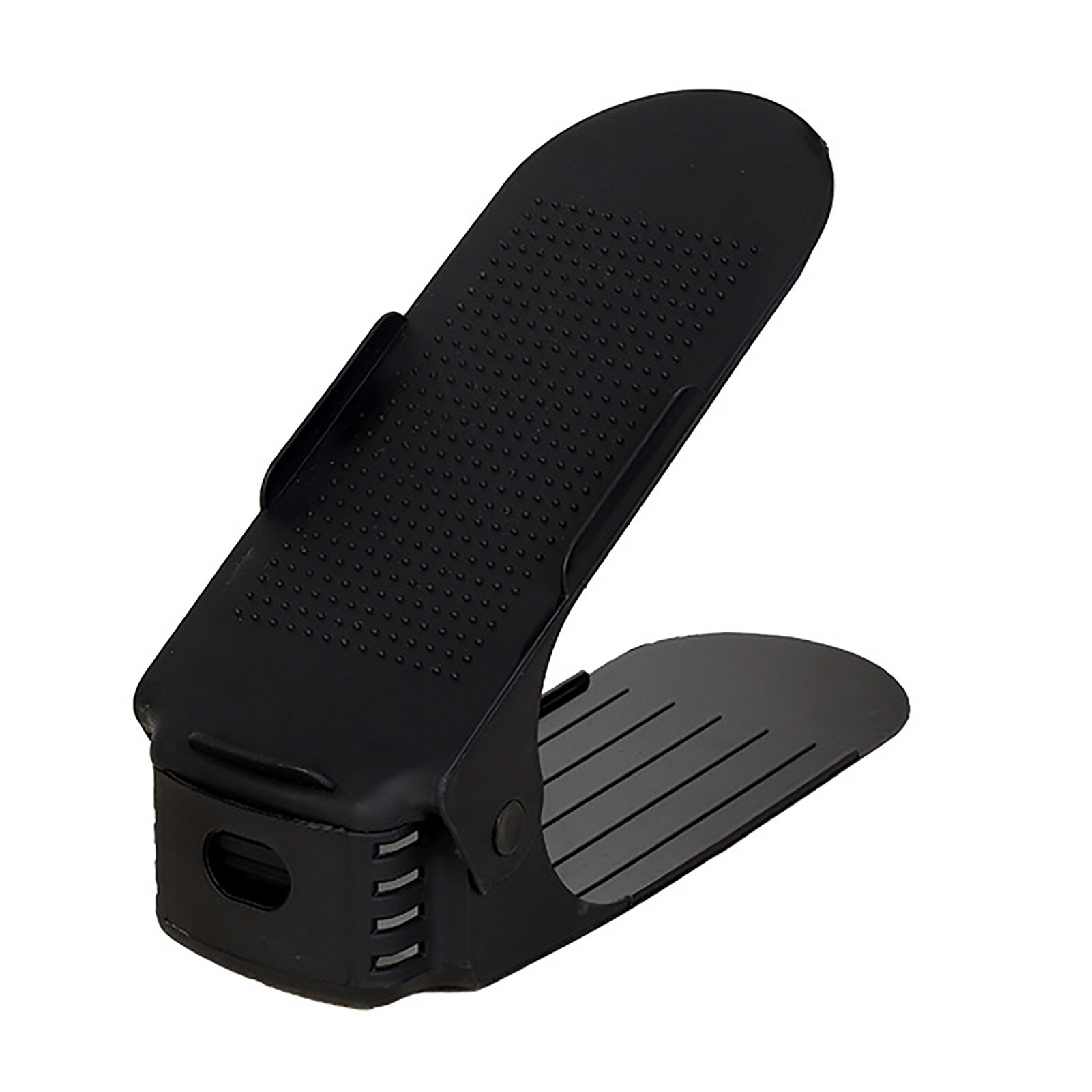 10 шт, 3 шестерни, регулируемая полка для обуви, пластиковый утолщенный двухслойный держатель для обуви, инновационный кронштейн для обуви «сделай сам», черный