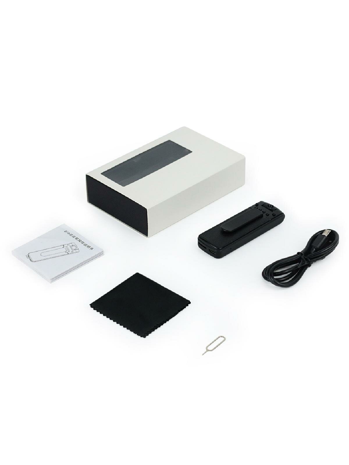 Portable Video Recorder Camera Night Vision Back Clip DV Motion Detection Camera with Back Clip