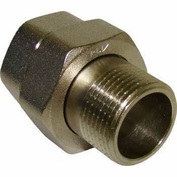 Американка 11/2" прямая Внутренняя - Наружная резьба / Гидропласт