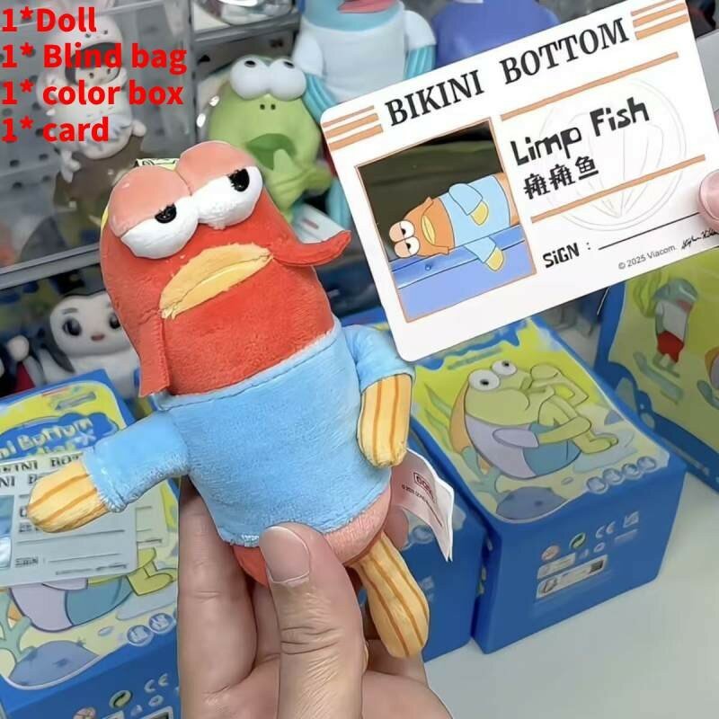 Мягкая игрушка Губка Боб Квадратные Штаны — житель Бикини Буттом для коллекционеров и детей