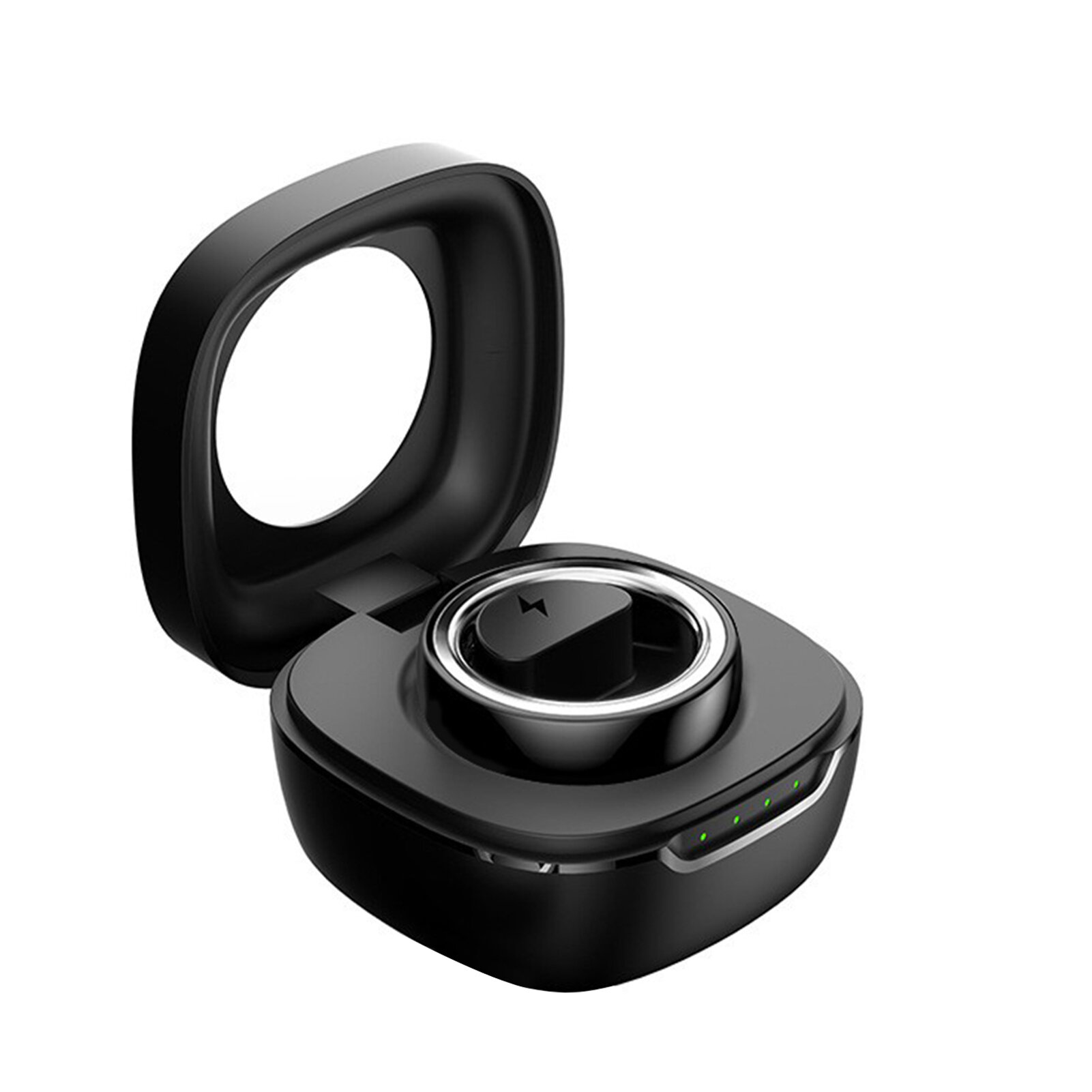 Smart Ring Multi Mode Recording Health Tracker Fitness Sleep Heart Rate Water Resistant Long Battery Life with Carry Case