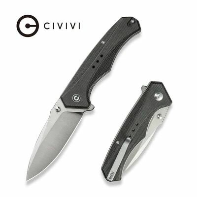 Складной нож CIVIVI Photonix Flipper & Thumb Stud Knife Micarta Handle ( C23081B-3)