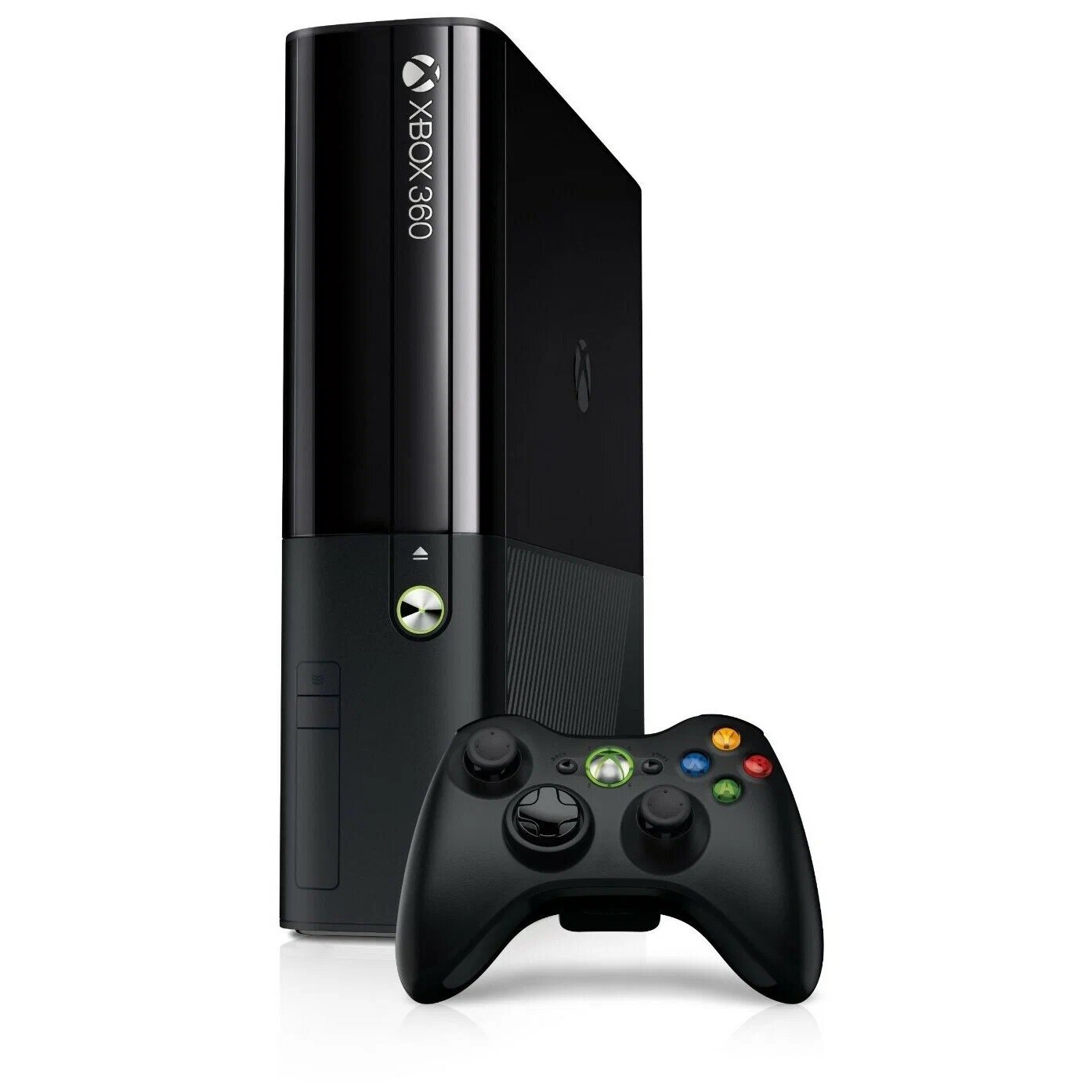 Игровая приставка Microsoft Xbox 360 E 500 ГБ HDD, без игр, черный