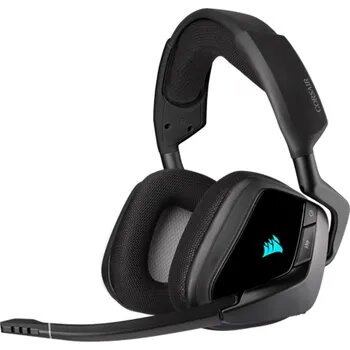 Corsair Наушники беспроводные с микрофоном, USB, черный