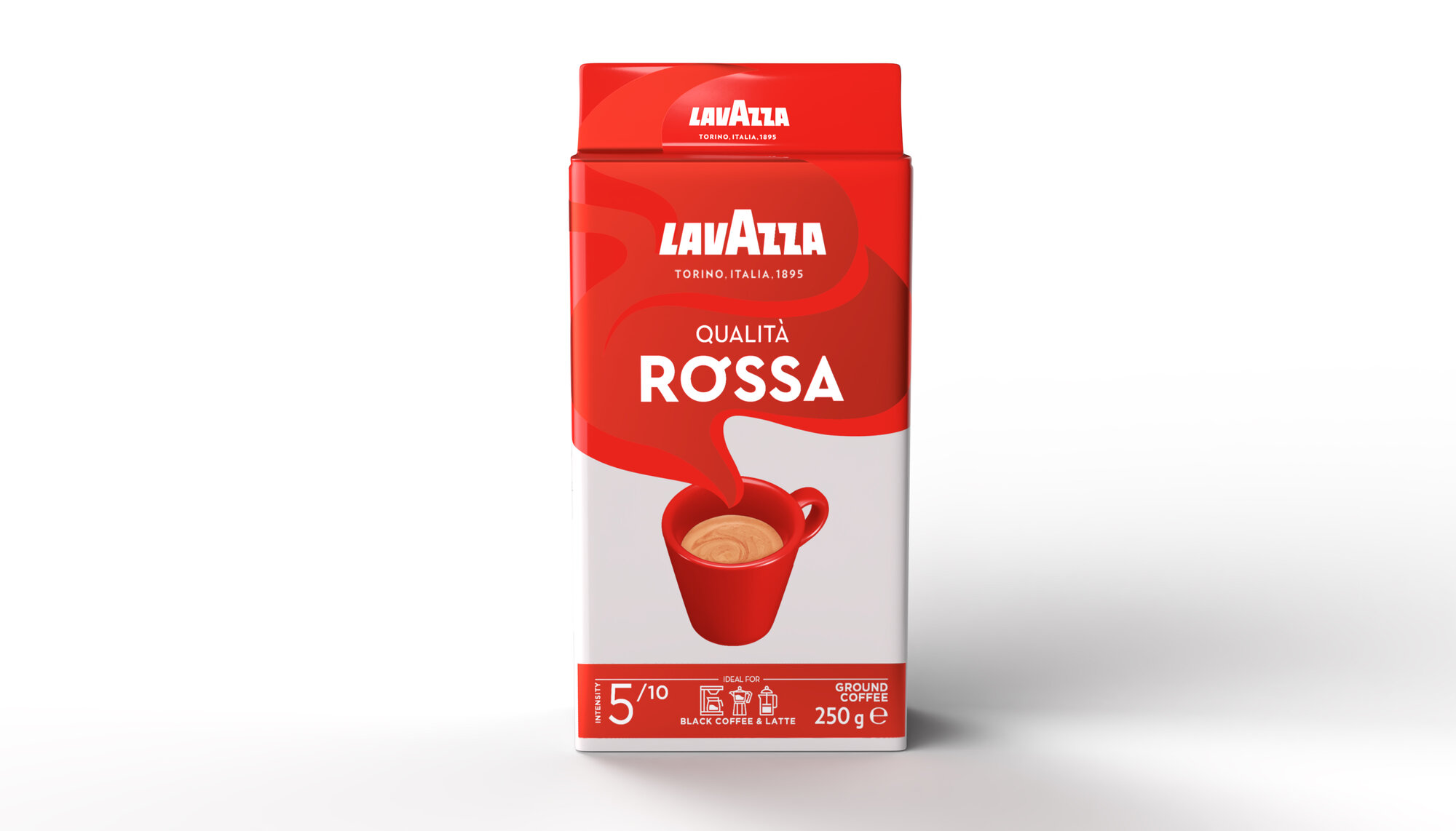 Кофе молотый Lavazza Qualita Rossa, 250гр