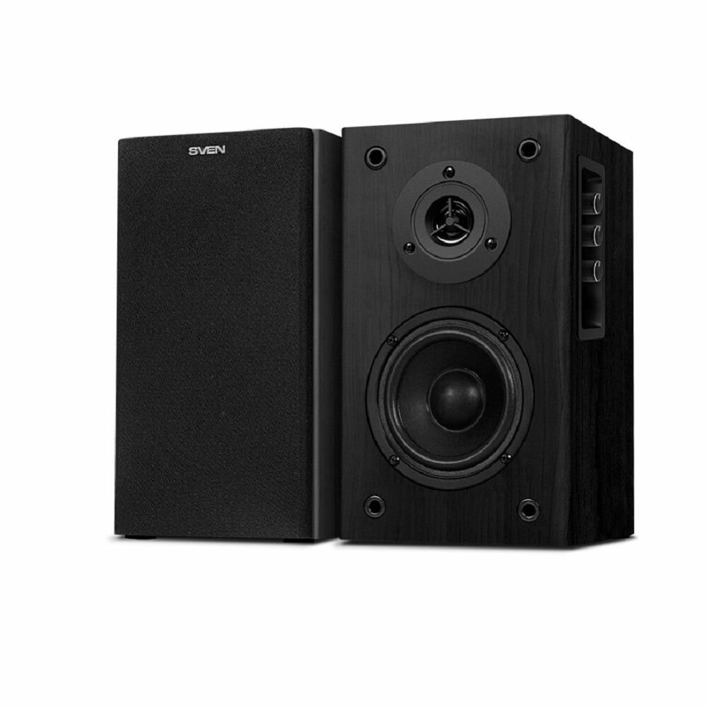 Sven Колонки SPS - 614, чёрный, акустическая система 2.0, мощность 2x20 Вт RMS , Bluetooth