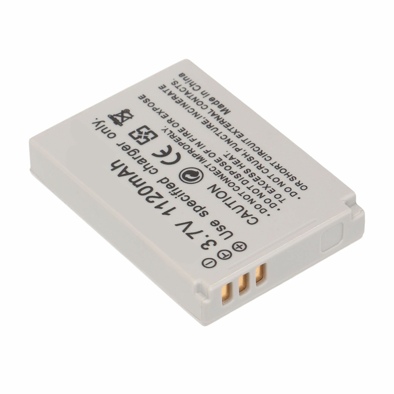 Сменный аккумулятор для камер Canon SX200, SX210, 3.7В, 1120 мАч