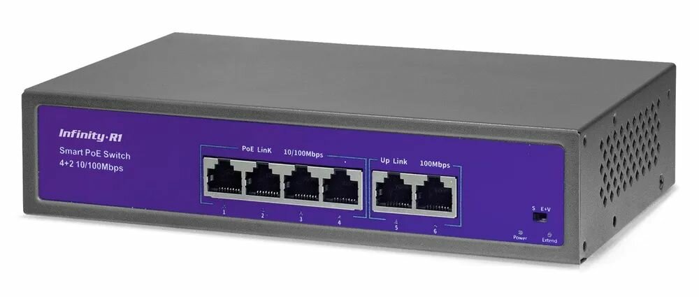 PoE коммутатор на 6 портов PPS-304