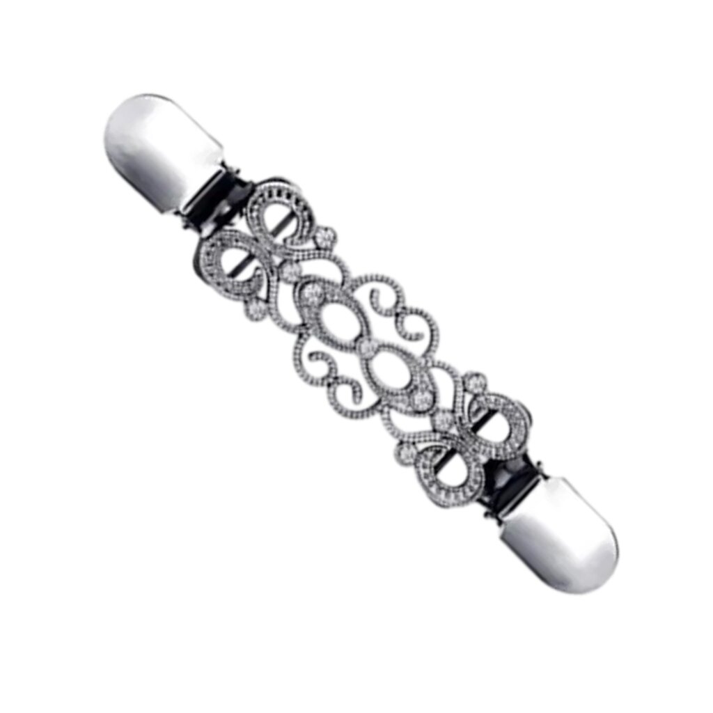 Винтажные кардиган клип шарф воротник зажим для женщин свитер кардиган зажим для платка брошь PIN шарф воротник клип на английскую булавку