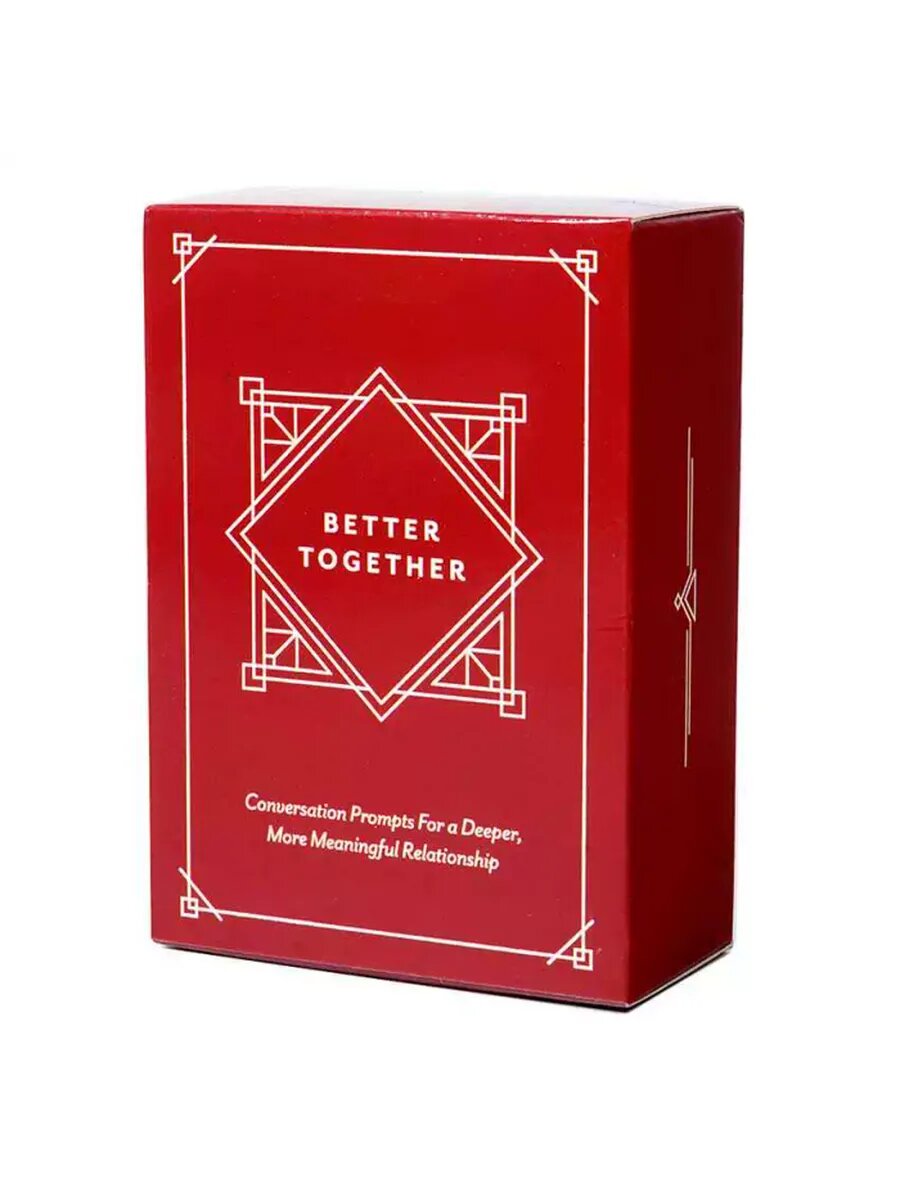 Настольная игра для пар Better Together, 100 карт, 18+