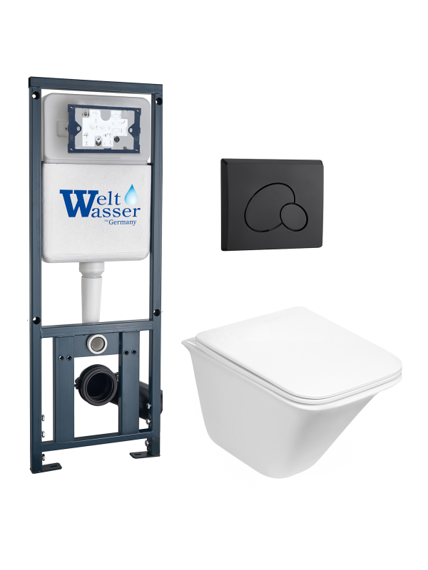 WeltWasser Комплект MARBERG 410 + ROTBACH 004 GL-WT + MAR 410 RD MT-BL WeltWasser