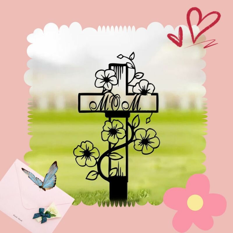 Крест На Могилу Металлический