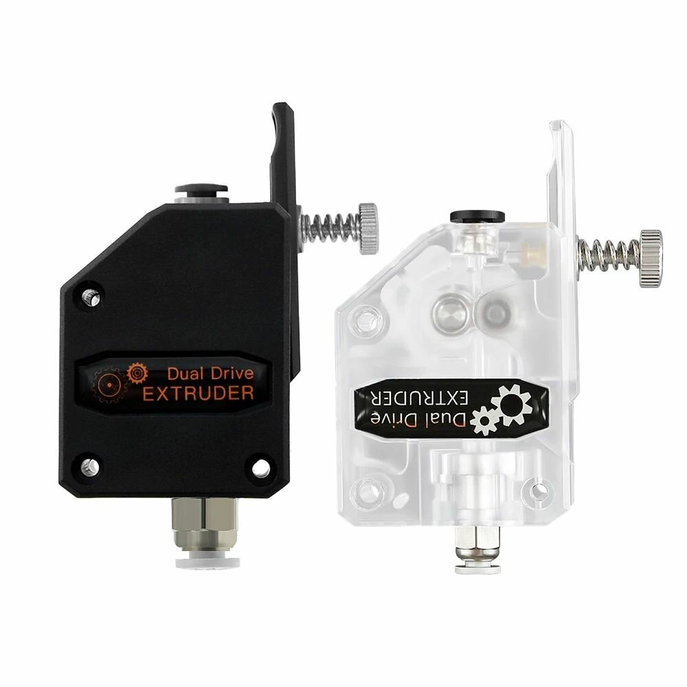 Детали для 3D-принтера: клон экструдера MK8, усовершенствованный экструдер с двумя приводами, прямой экструдер Bowden 1,75 мм для CR10 Ender 3 Pro