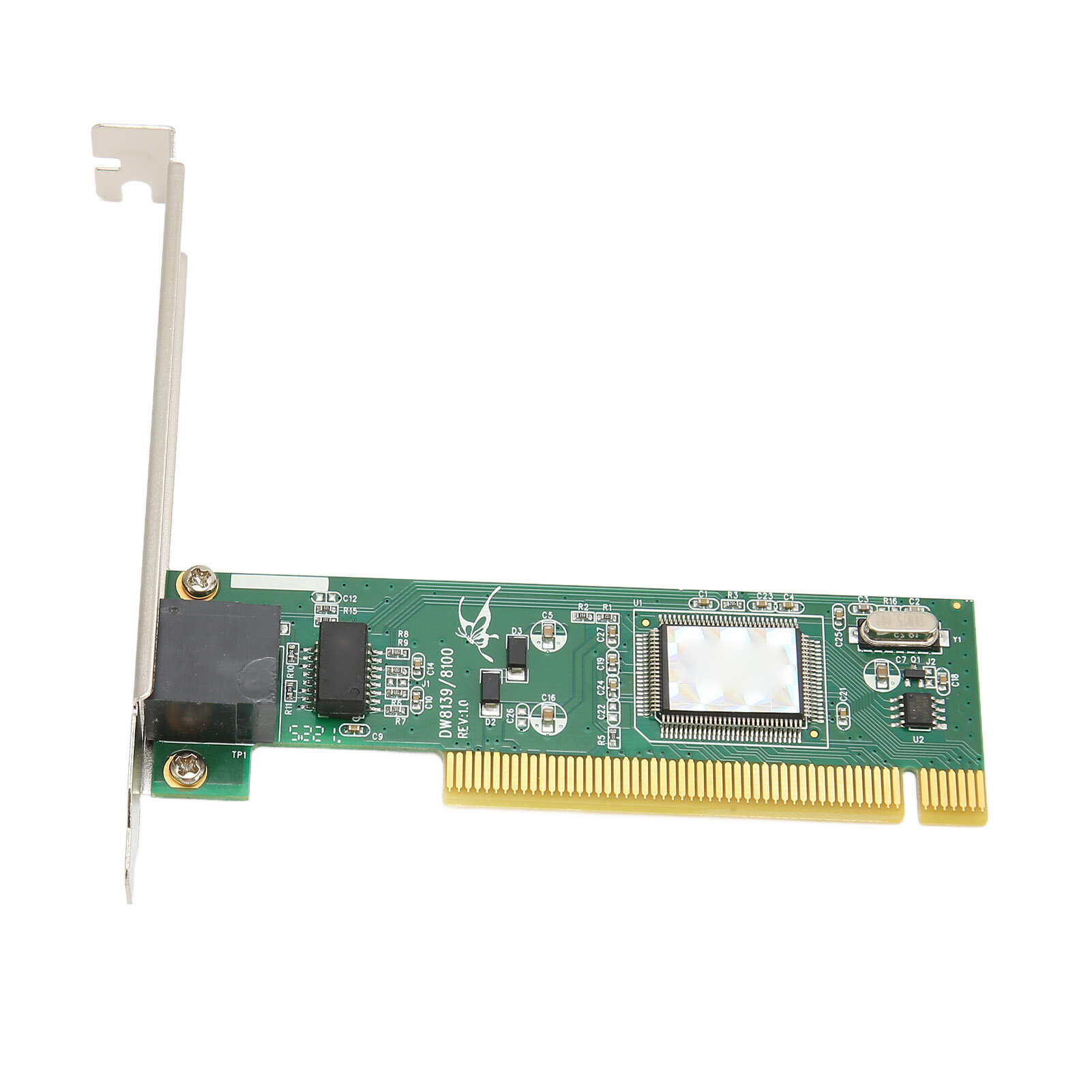 Сетевая карта PCIe с самоадаптацией 10 100 Мбит/с RJ45 с автоматическим согласованием PCIe Ethernet для компьютерных игр