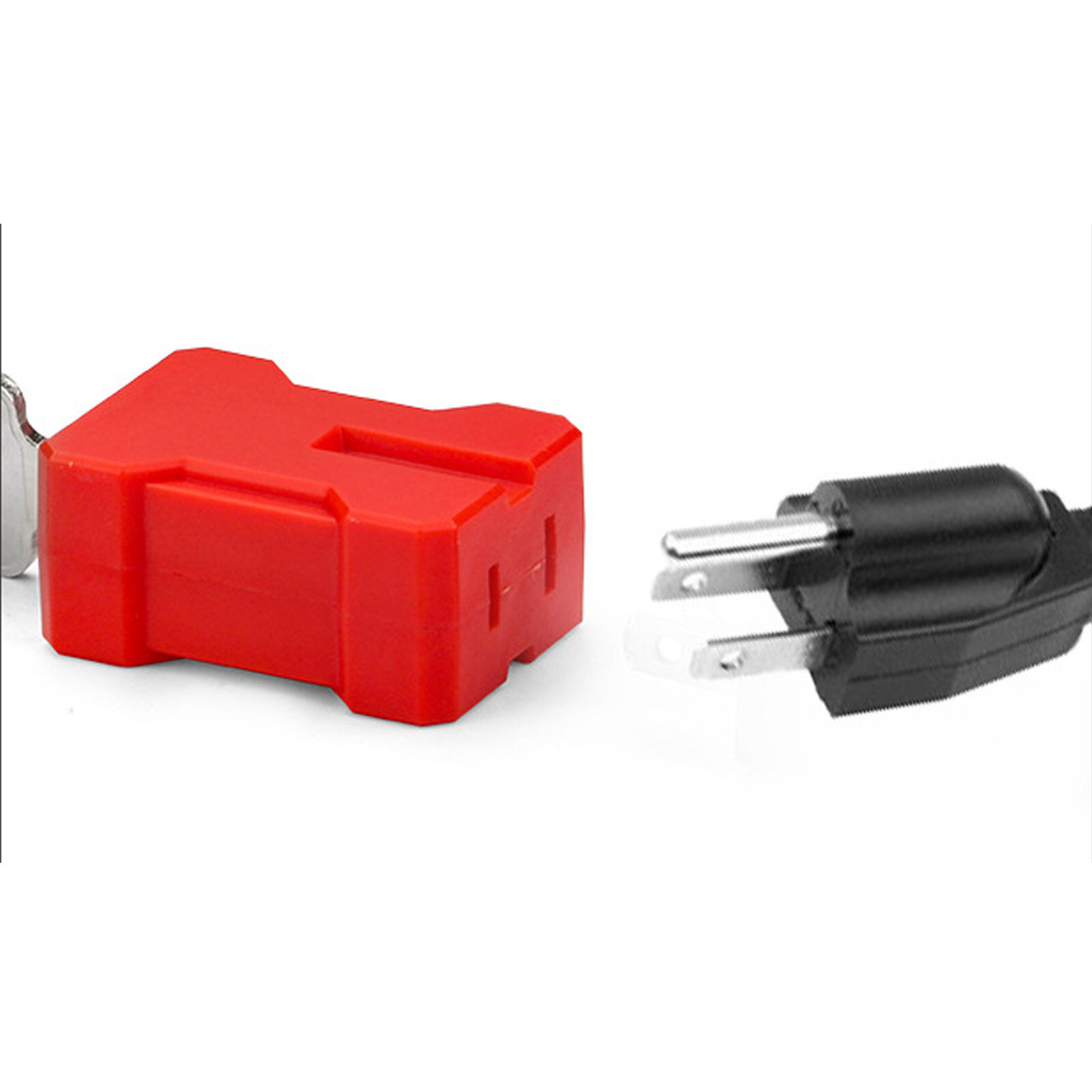 Блокирующее устройство для электробезопасности, изоляция энергии, блокировка вилок для отключения, для вилок и шнуров питания с 2 и 3 контактами, комплект: 1 блокирующее устройство, 2 ключа