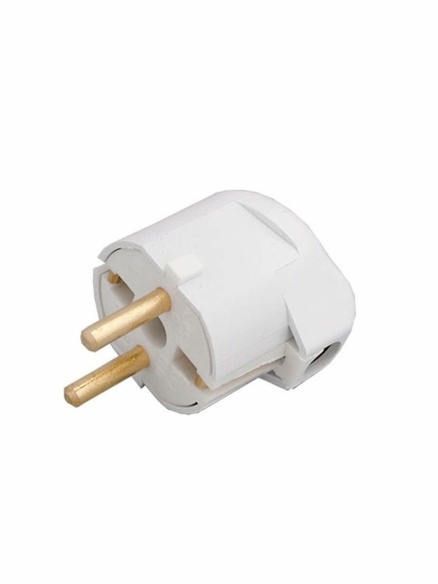 Вилка угловая с заземлением BYLECTRICA 16А, 250В, с/з