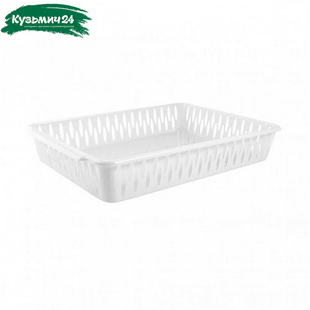 Корзинка Keeplex Light A4, 355х250х60 мм, белое облако