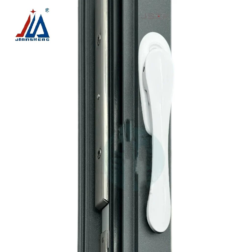 Ручка для окна JS-HK804 черная/белая white