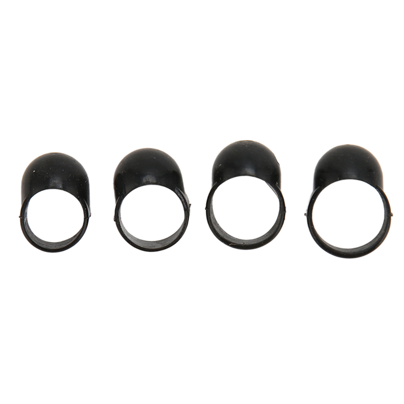 4Pcs Tongue Drum Finger Picks Assorted Sizes Perfect Fit Plastic Cement Handpan Protector for Percussion