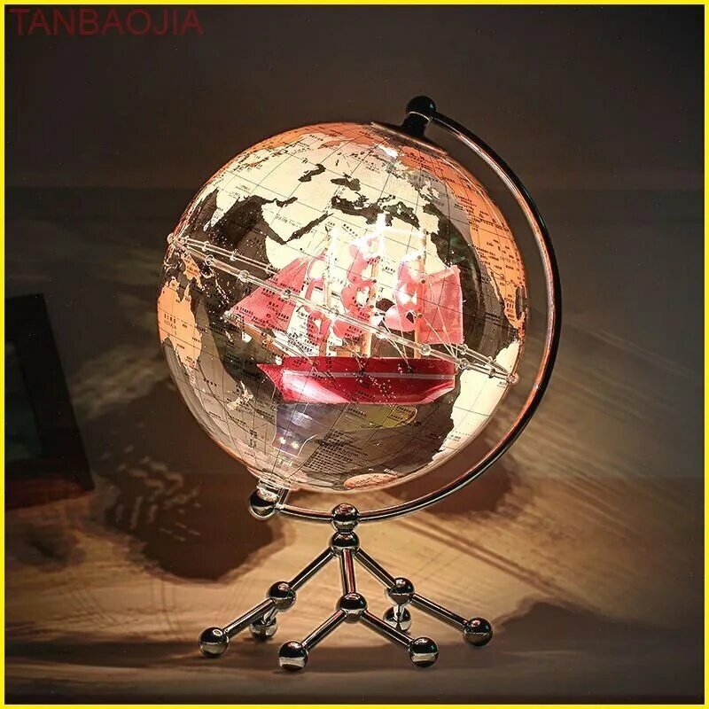 Глобусы, украшения с подсветкой, офисные украшения, модели парусников/WS