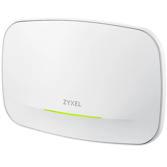 WBE630S-WW0101F Точка доступа Zyxel NebulaFlex Pro WBE630S, Wi-Fi 7 (BE12300), MU-MIMO 4x4+2x2, смарт-антенна, 2xLAN 2.