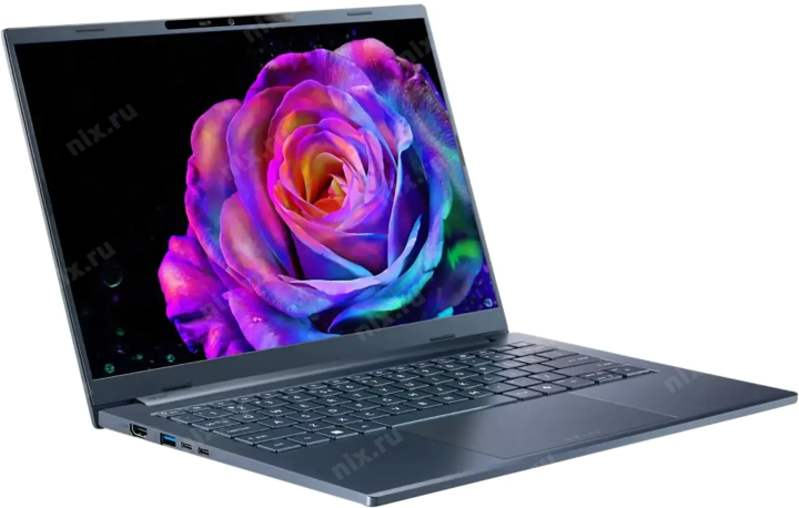 NX. JNBCD.008 Acer Swift Go 14 AI SFG14-75-77RL Intel Core Ultra 7 256V/16Gb/SSD1Tb/14/OLED/WUXGA/60Hz/NoOS/Blue — фото 1
