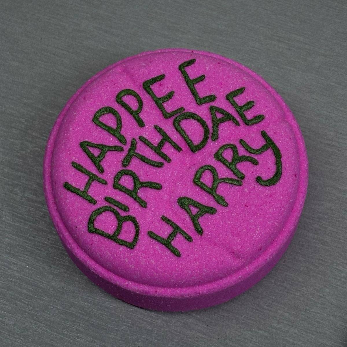 Бомбочка для ванны "С днем рождения"