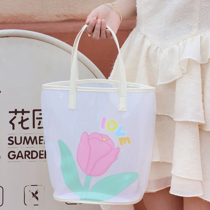 Прозрачная водонепроницаемая сумка из ПВХ, маленькая женская сумочка, пляжная сумка для плавания, сумка для хранения,