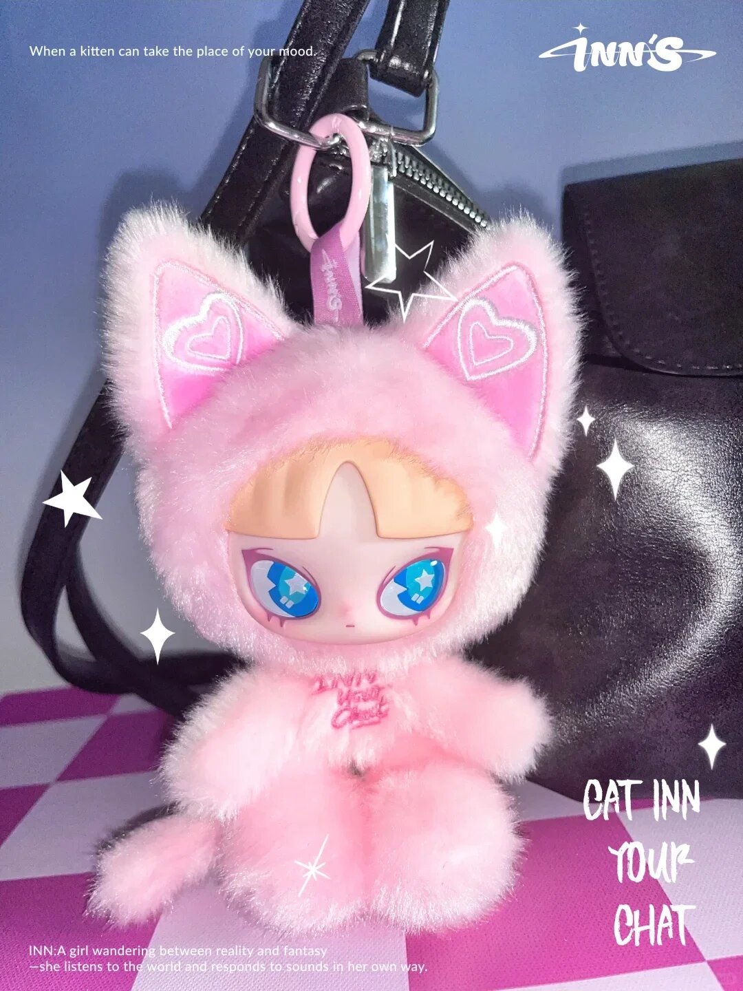 Розовая кукла Inn Cat Inn Your Chat Series Open-REALLY LIKE U