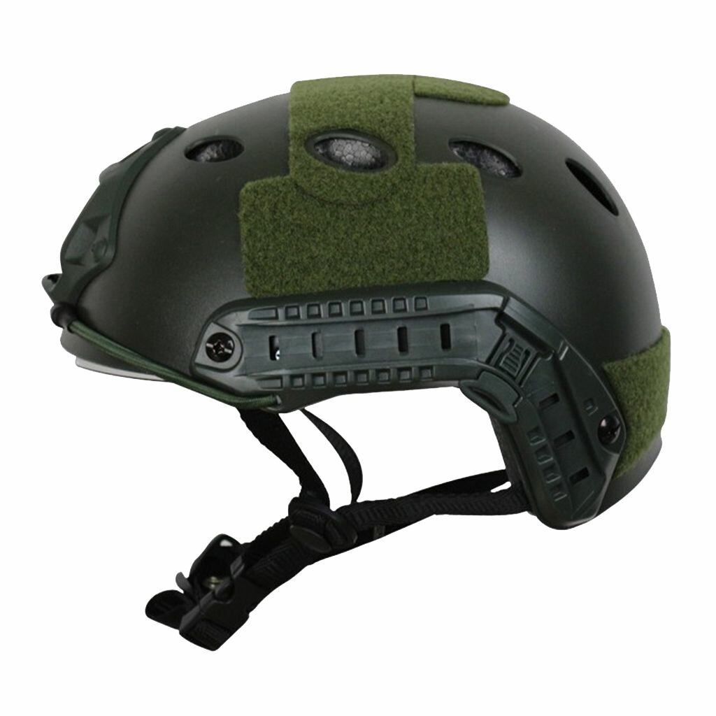 Тактический шлем CS FAST Helmet-Армейский зеленый