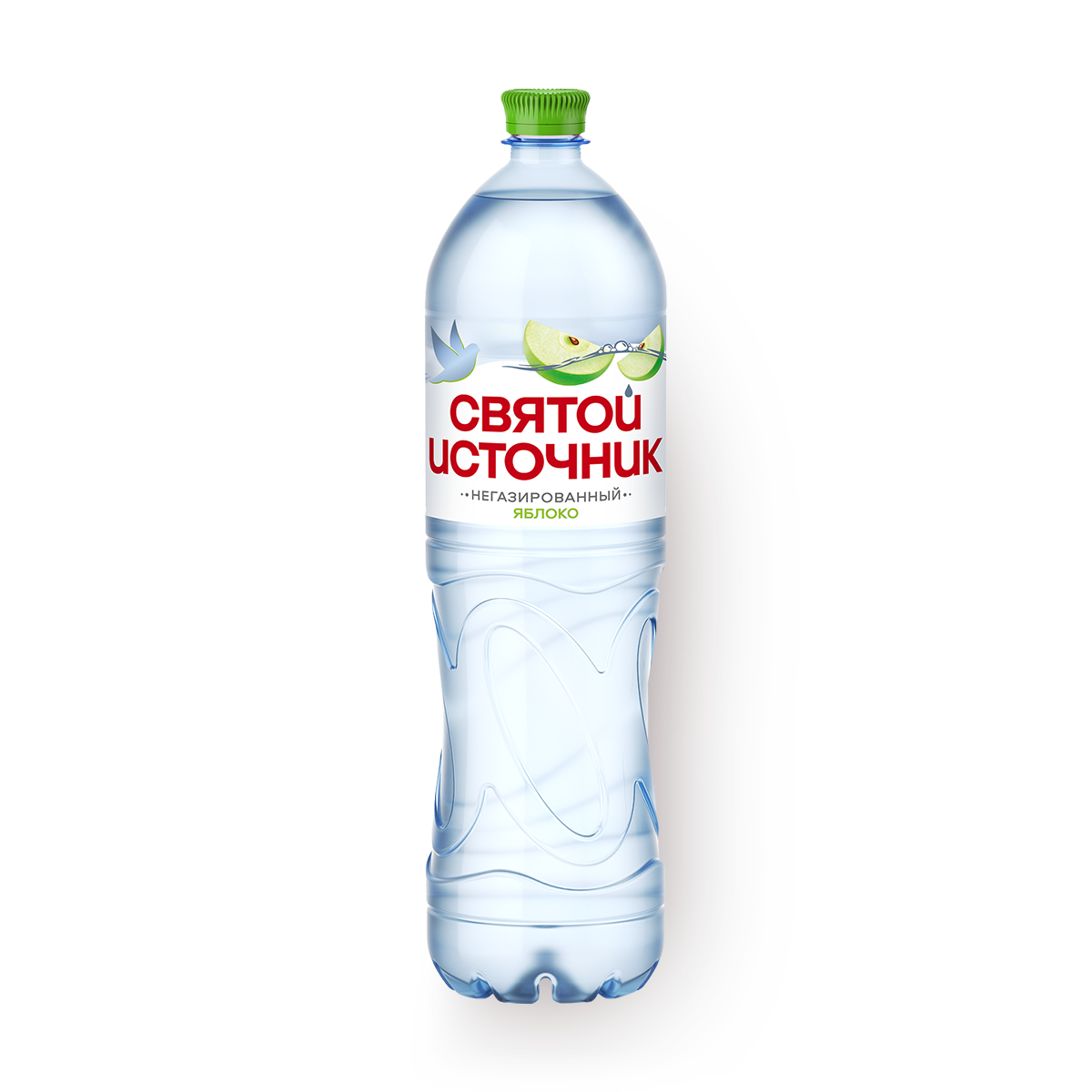 Вода "Святой источник", со вкусом яблока, негазированная, 1,5 л