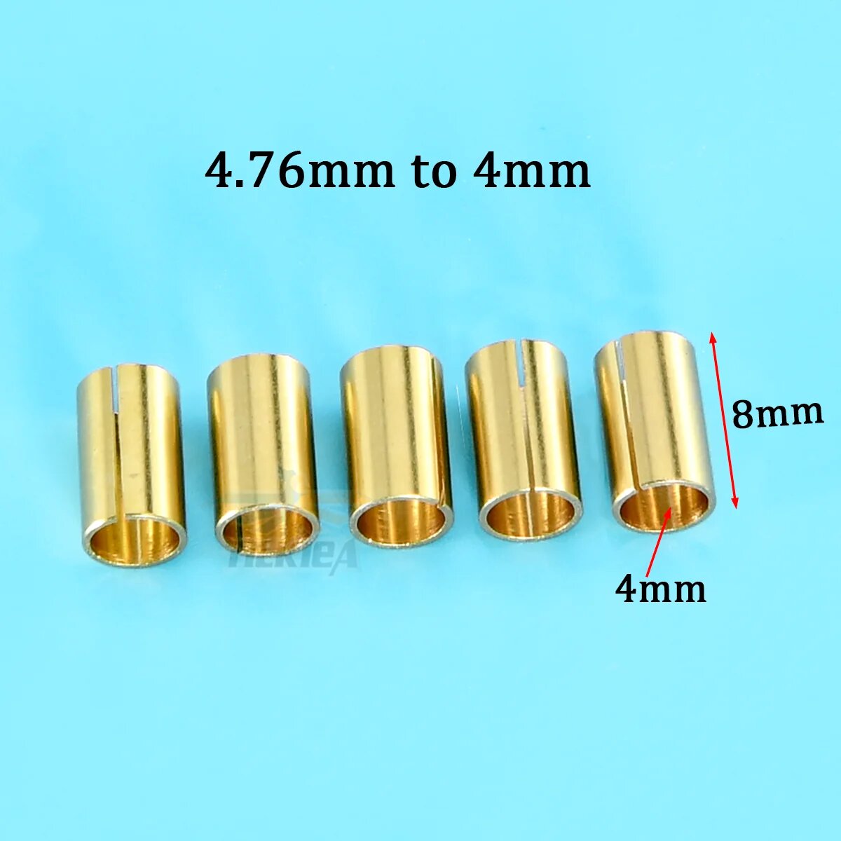 5 шт. медные втулки 4.76-4 мм, 8 мм, TILKIEA